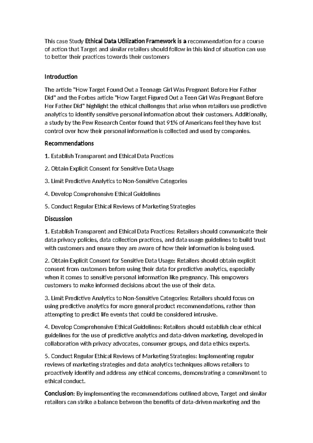 Case Study 2 Flores Esther - This case Study Ethical Data Utilization ...