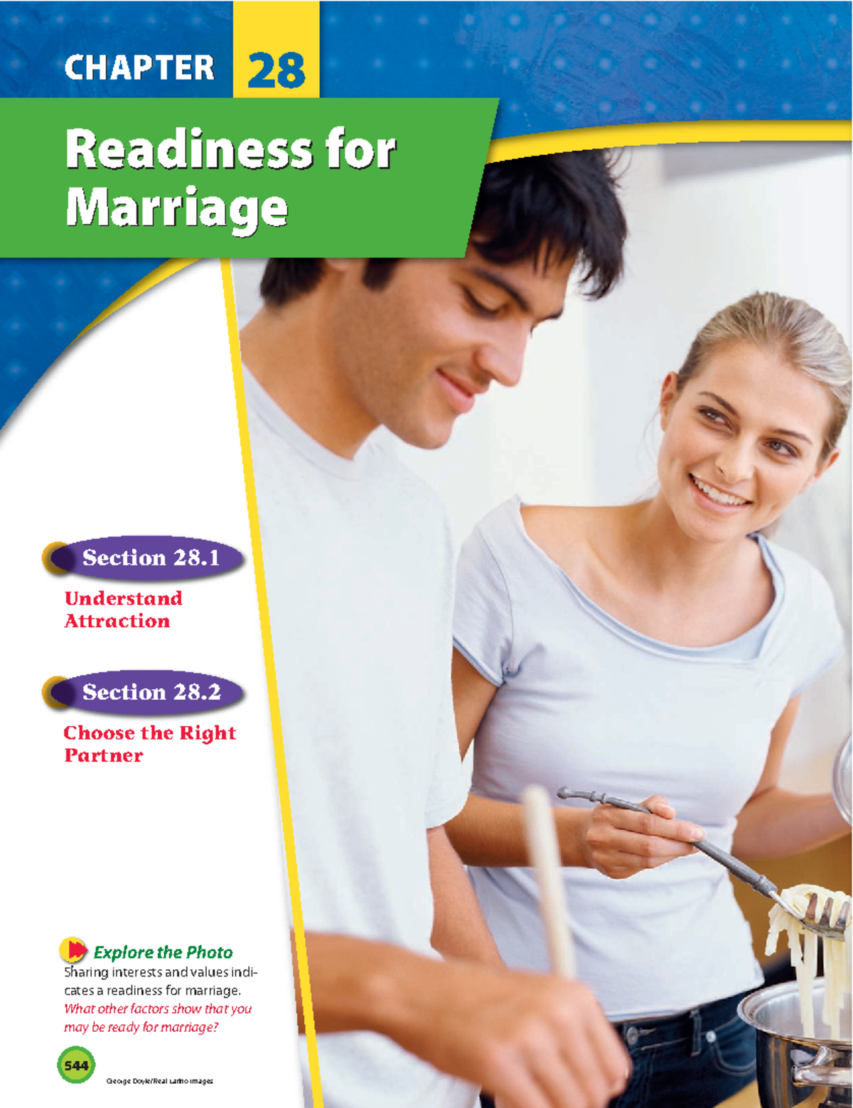 Chapter 28 - Work assignment - CHAPTERCHAPTER 28 Readiness for Marriage ...