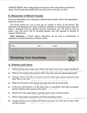 A+P II Final Exam Study Guide - A+P 1152 Final Exam Study Guide Chapter ...