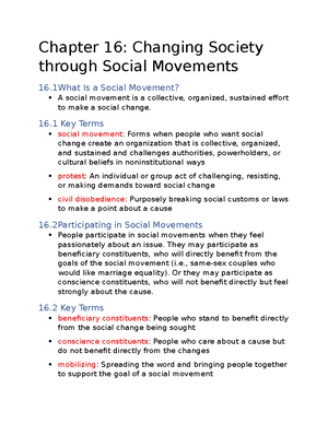 Intro to Sociology Ch 10 Notes - Chapter 10: Understanding Institutions ...