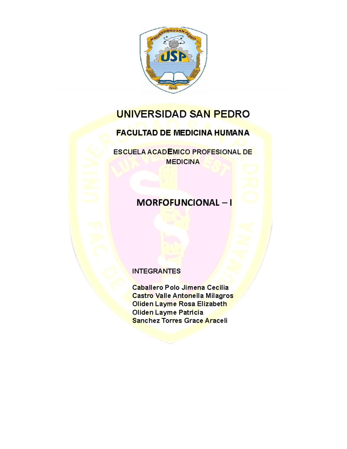 Caso clinico Anatomia - jdjdjjdjksdjks - UNIVERSIDAD SAN PEDRO FACULTAD DE MEDICINA HUMANA ...