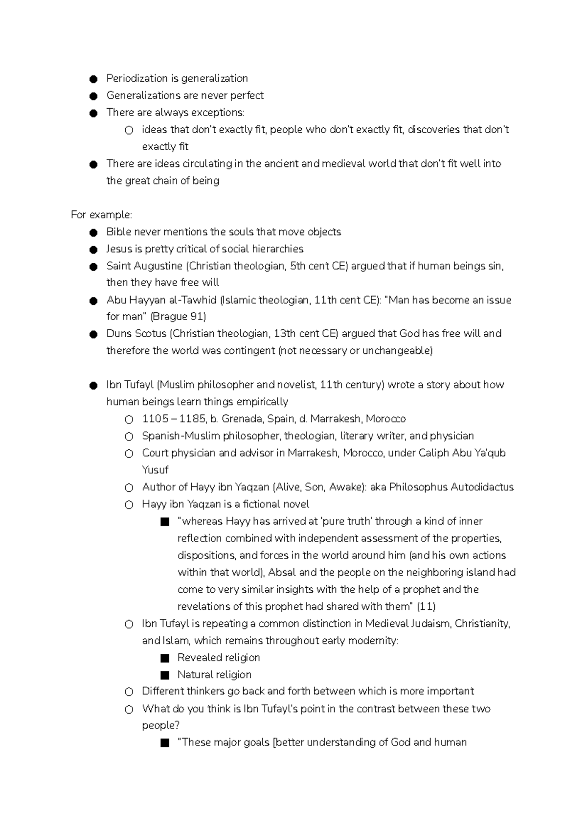 Lecture 3 - notes - Periodization is generalization Generalizations are ... Lecture 3 - notes - Periodization is generalization Generalizations are ...