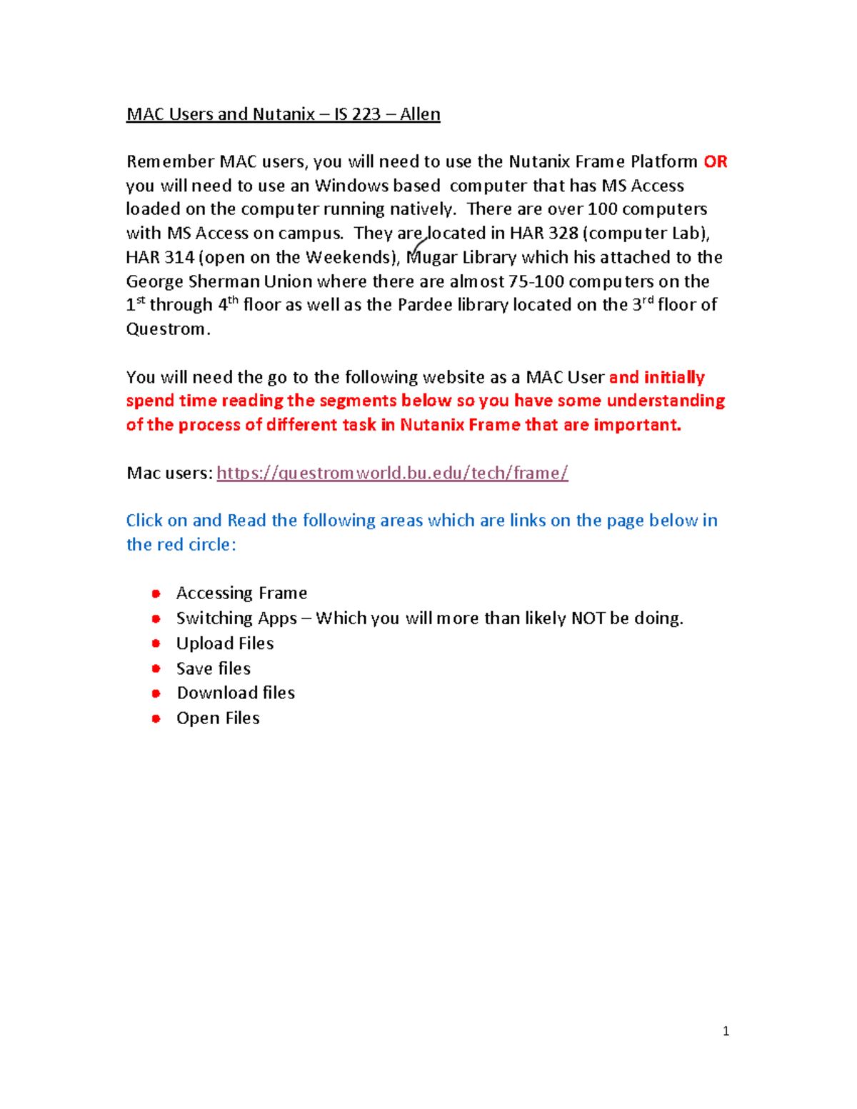MAC Users and Nutanix-2023-2024 Directions - IS 223 - Allen - MAC Users ...