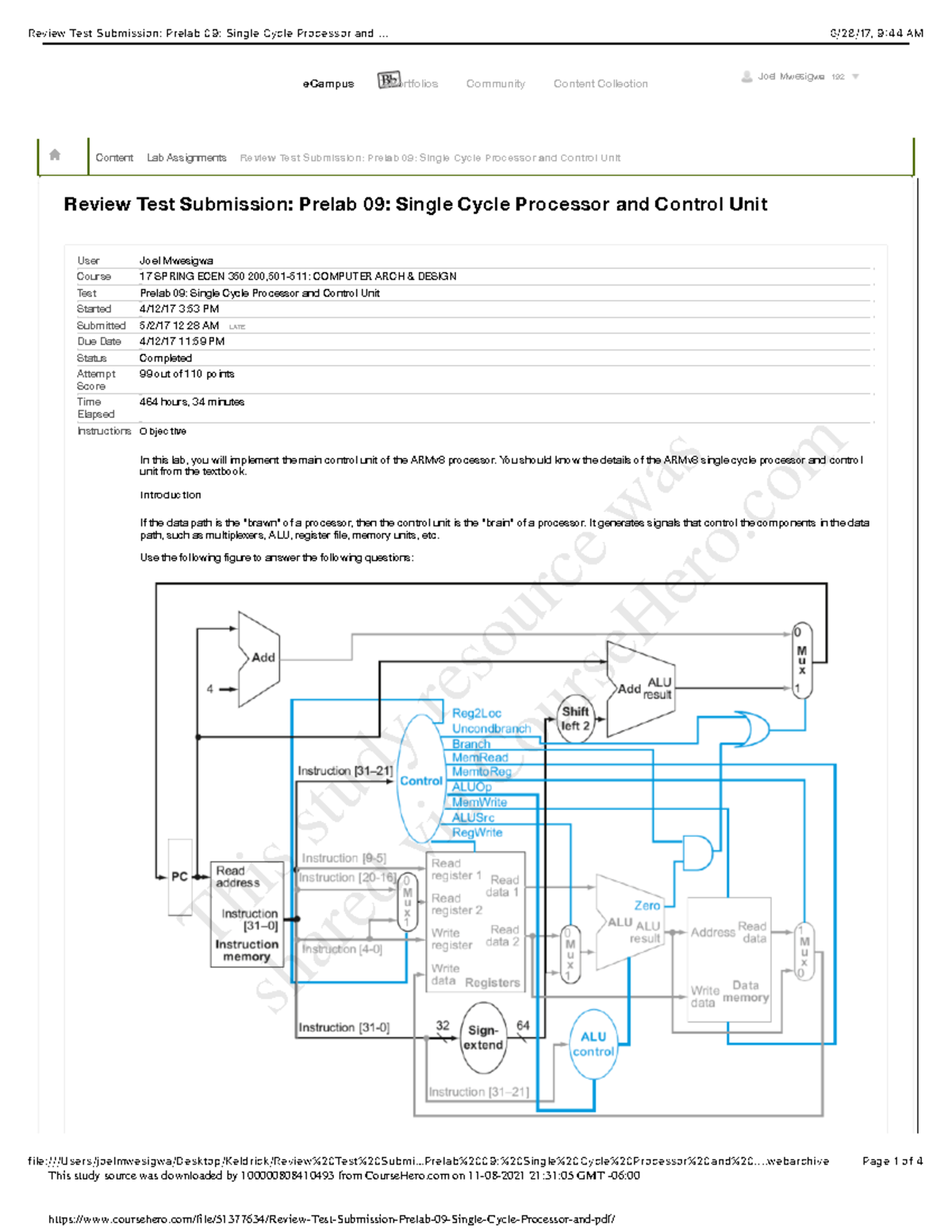 review-test-submission-prelab-09-single-cycle-processor-and-math-311