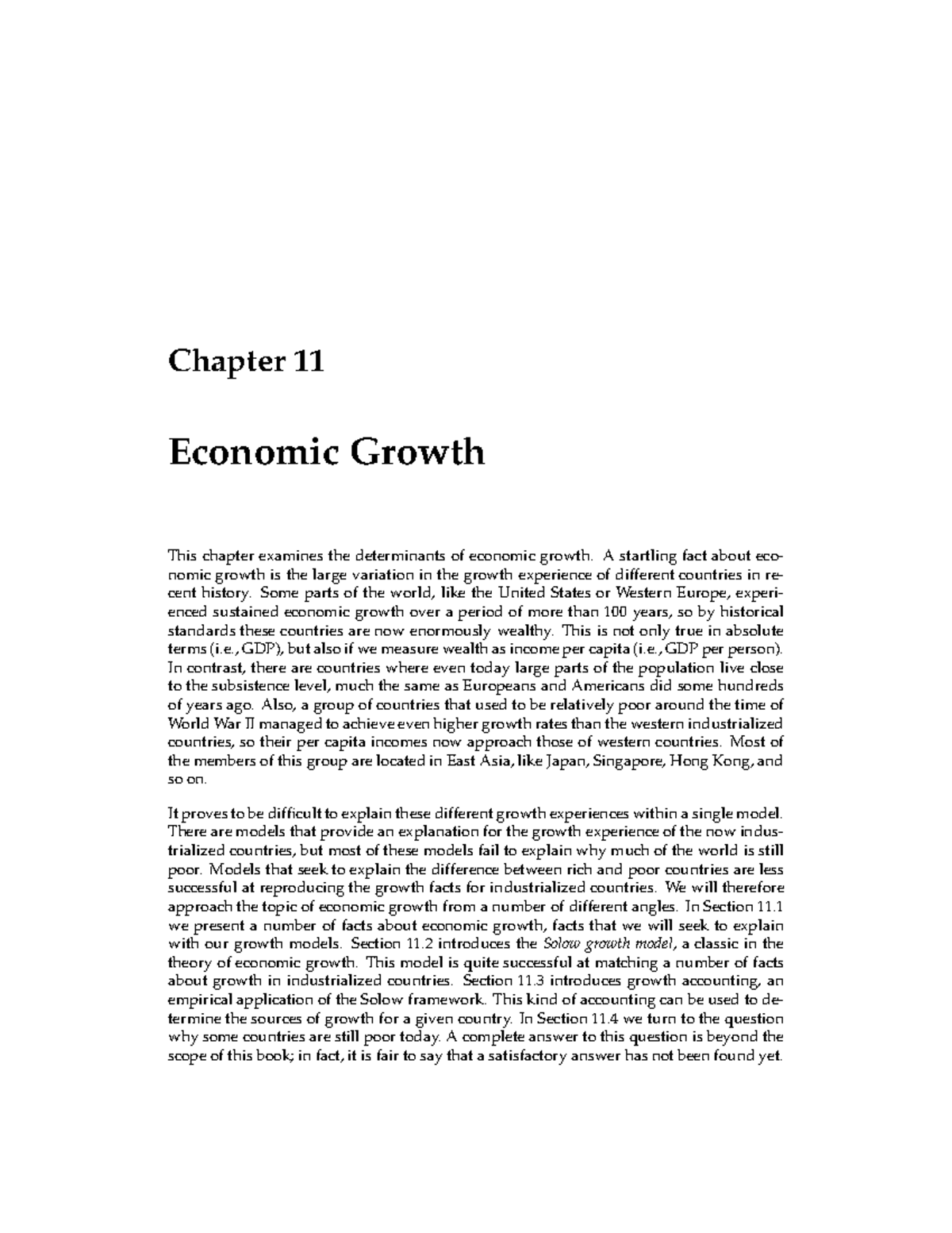 Dls ch11 - Introduction To Macroeconomics - Chapter 11 Economic Growth ...