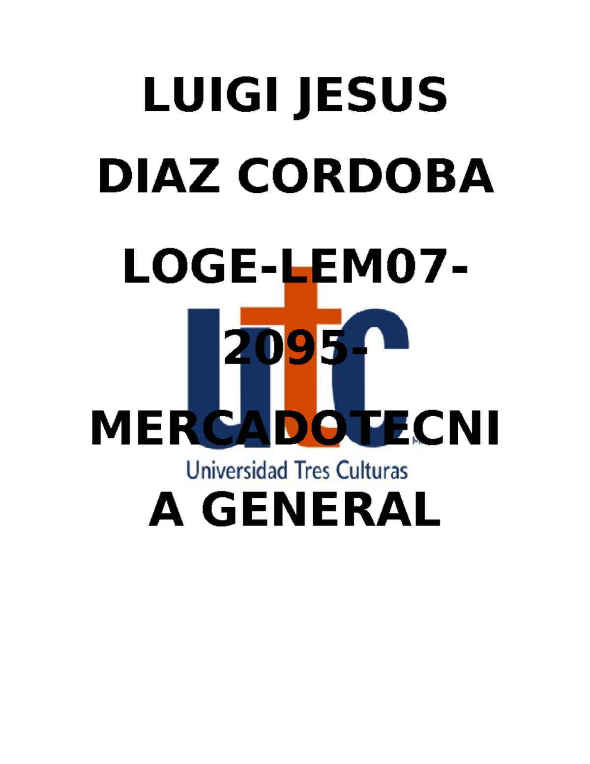 Nombre de la Empresa dentargh - LUIGI JESUS DIAZ CORDOBA LOGE-LEM07 ...