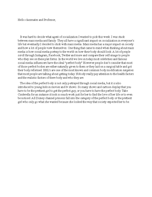 Short paper week 5 - PSY 510 Module Five Short Paper Module 5 Short ...