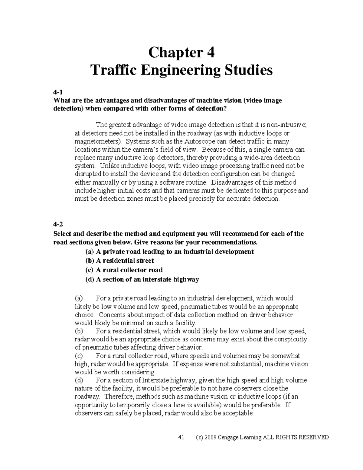 Pdfcoffee - Revision questions - Chapter 4 Traffic Engineering Studies ...