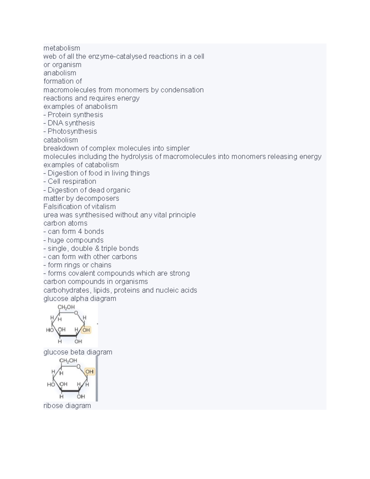 Metabolism - hello - metabolism web of all the enzyme-catalysed ...