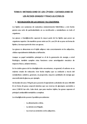 Tema 2. Mecanismos de regulación metabólica - TEMA 2: MECANISMOS DE 1 ...