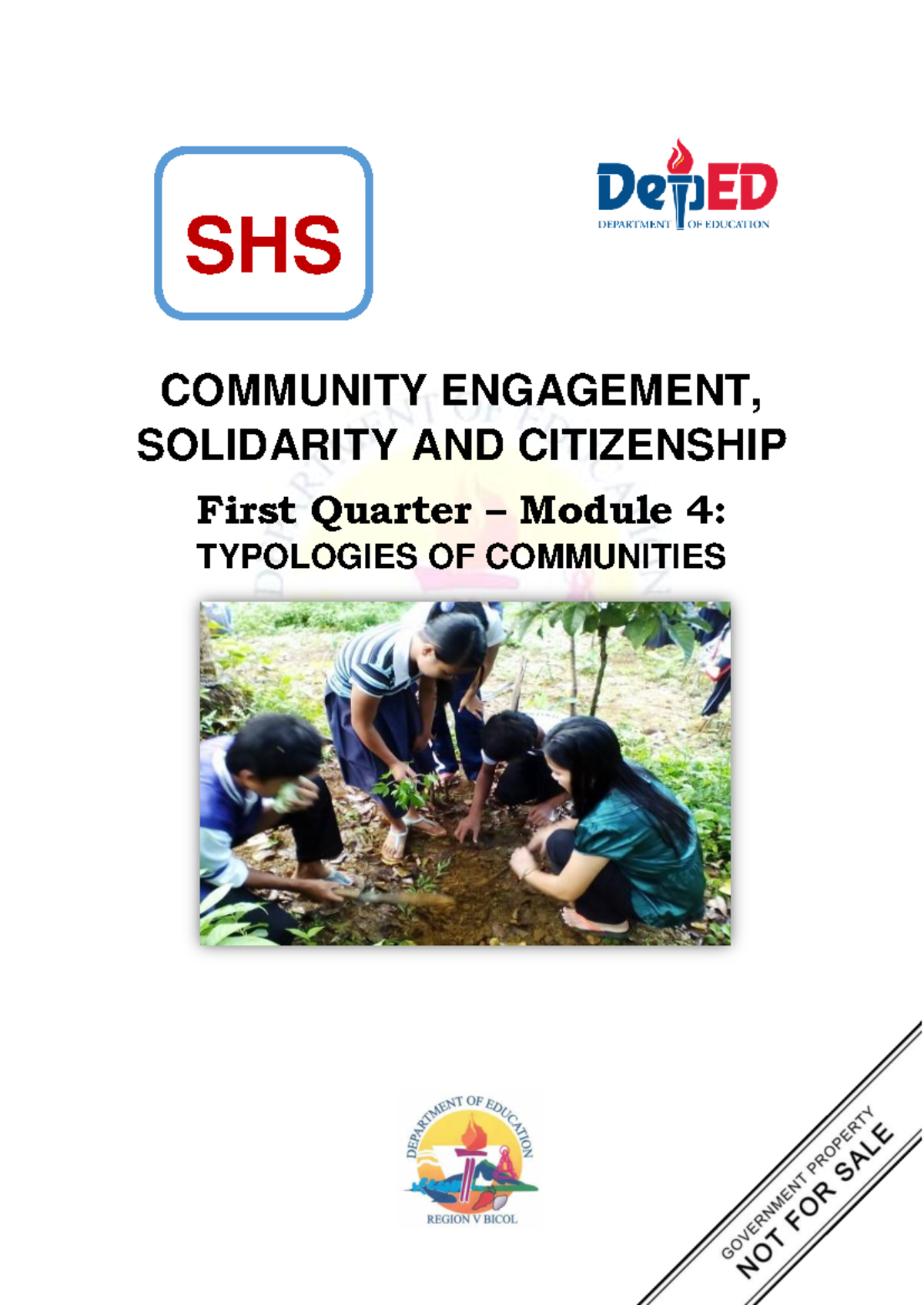 Humss-Q1-CESC-Module-4- for student - i COMMUNITY ENGAGEMENT ...