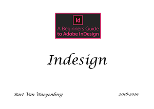 Examen Indesign Januari 2022 - naam ...