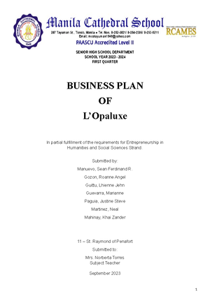 Math 10 Q1 Reviewer - Math 10 Q1: MODULE 1 -Sequence: Any such ordered ...