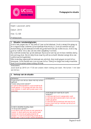 Beroepsidentiteit en werkveld notities - Beroepsidentiteit en werkveld Hoofdstuk 1 ...