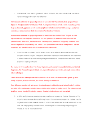 Unit 3 Critical thinking questions - Unit 3 Critical thinking questions ...