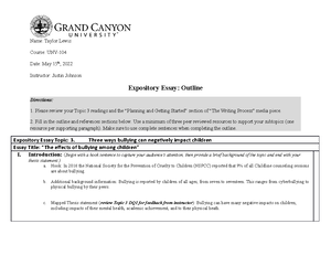 University Success Guide Finding Your Purpose - Chapter 2: A GCU ...