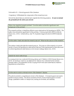 NUR2356 Module 10 Assignment 1220 - Module 10 Written Assignment ...