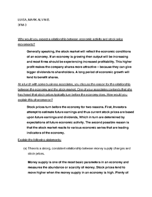 Module 2 Assignment TAN Hazel - TAN, HAZEL 3FM- Module 2 Assignment Why ...