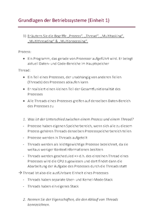 Betriebssysteme, Rechnernetze und Verteilte Systeme - Grundlagen der ...