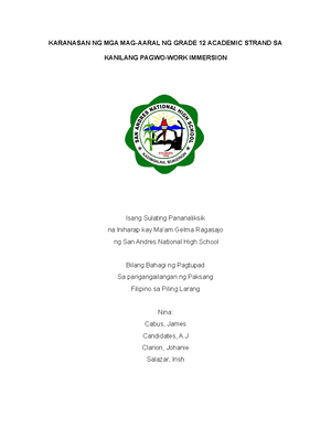 Daily Lesson Log Entrep Week 3 2023-2024 - GRADE 12 DAILY LESSON LOG ...