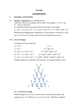 MATH 1100 TEXT BOOK - Introduction to mathematics - UNZA - Studocu
