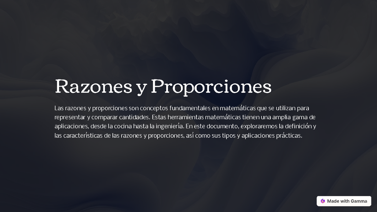 Razones-y-Proporciones - Razones y Proporciones Las razones y ...