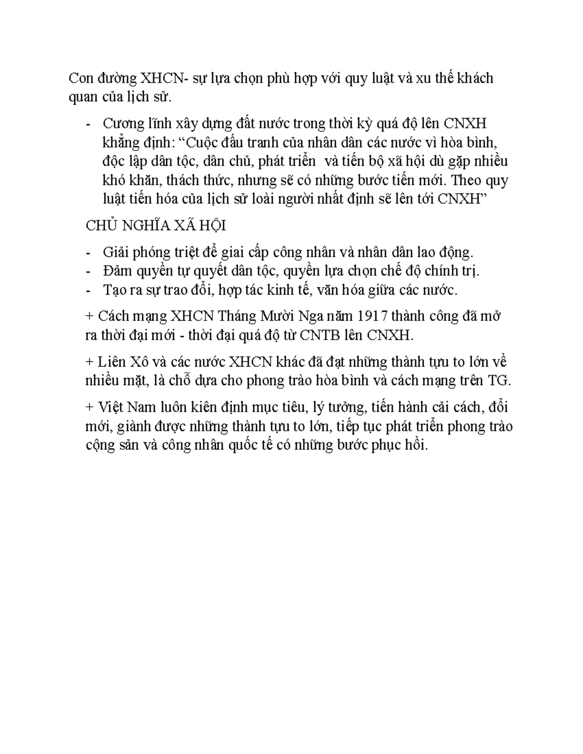 Con đường XHCN - Cương lĩnh xây dựng đất nước trong thời kỳ quá độ lên ...