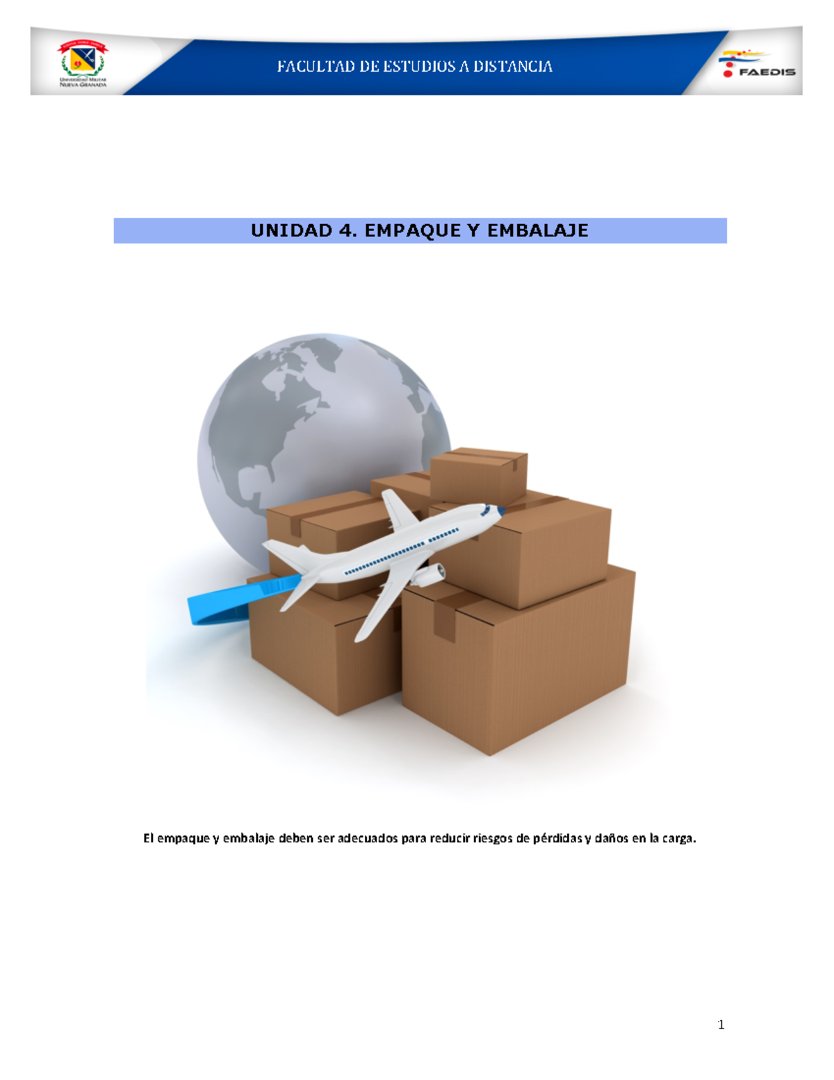 1 y 2UEmpaques y embalaje procesos produccion de producto - UNIDAD 4 ...
