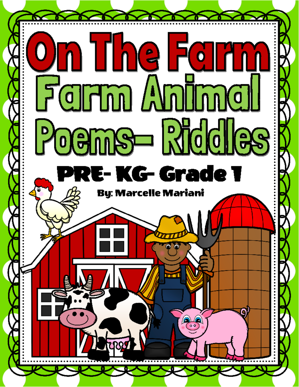 Farmanimalsriddles Poemsfreebiegreatfor Languageactivities-1 - By ...