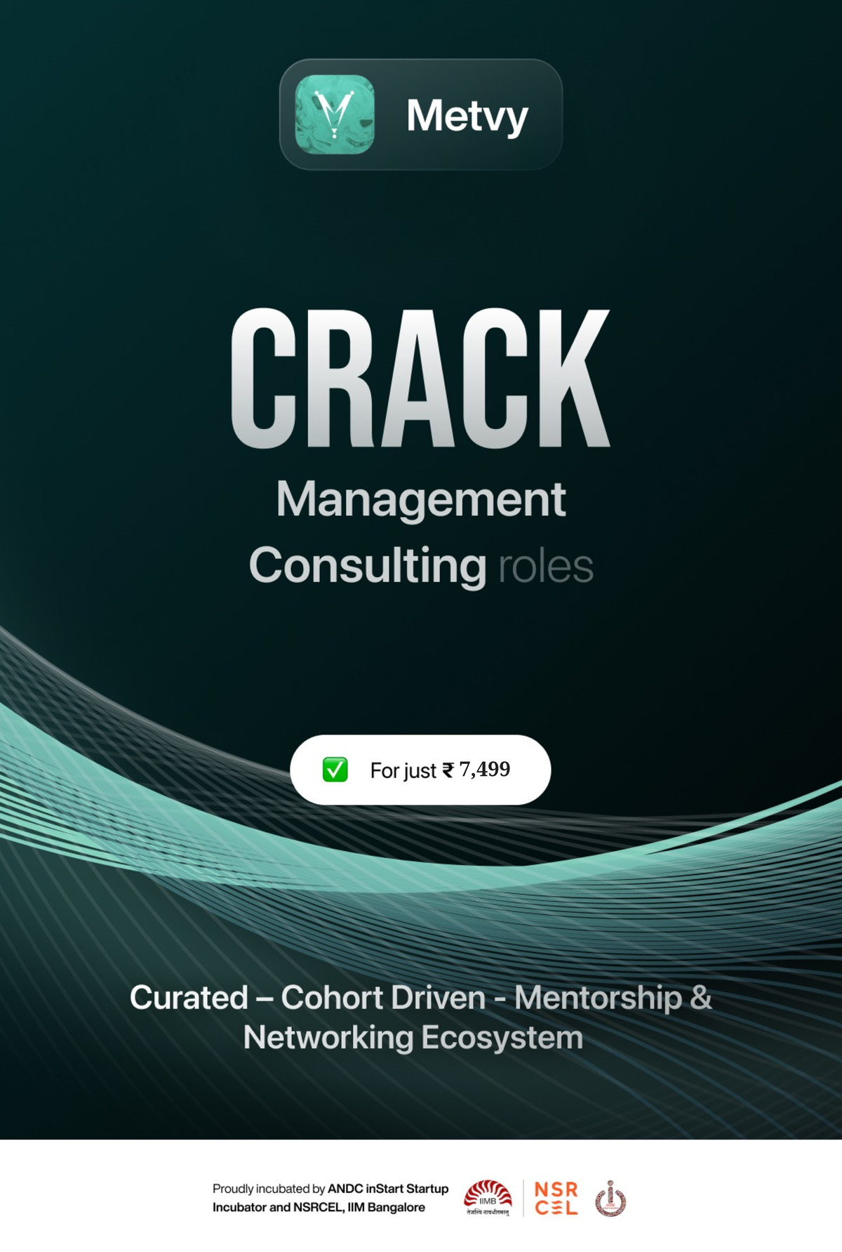 Consulting Brochure - Metvy CRACK Management Consulting roles For just 7,499 Curated Cohort ...