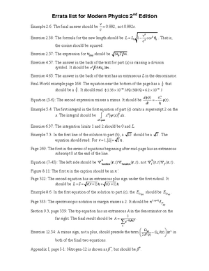 Solutions Schroeder Thermal Physics - Chapter 1 Energy in Thermal ...