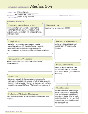 Sumatriptan succinate - ACTIVE LEARNING TEMPLATES Medication STUDENT ...