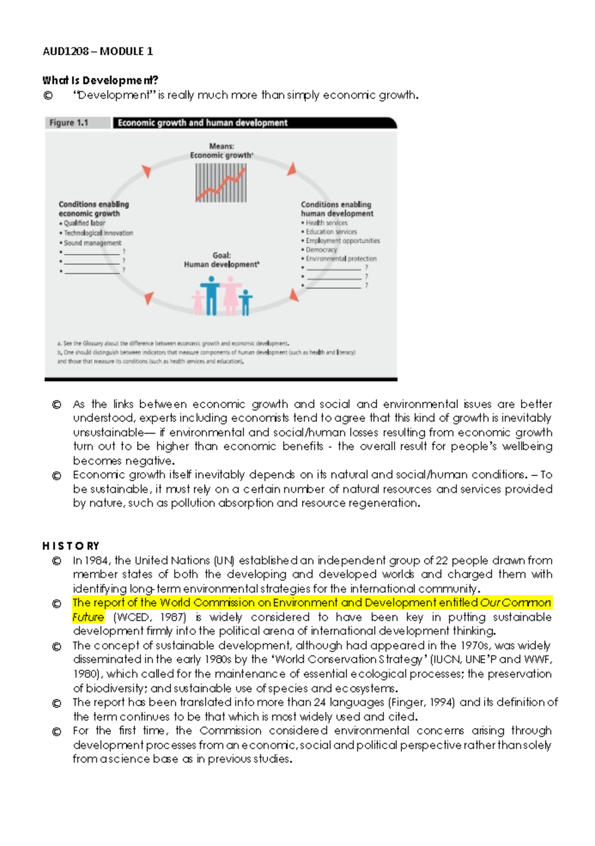 AUD1208 Module 1 - AUD1208 – MODULE 1 What Is Development ...