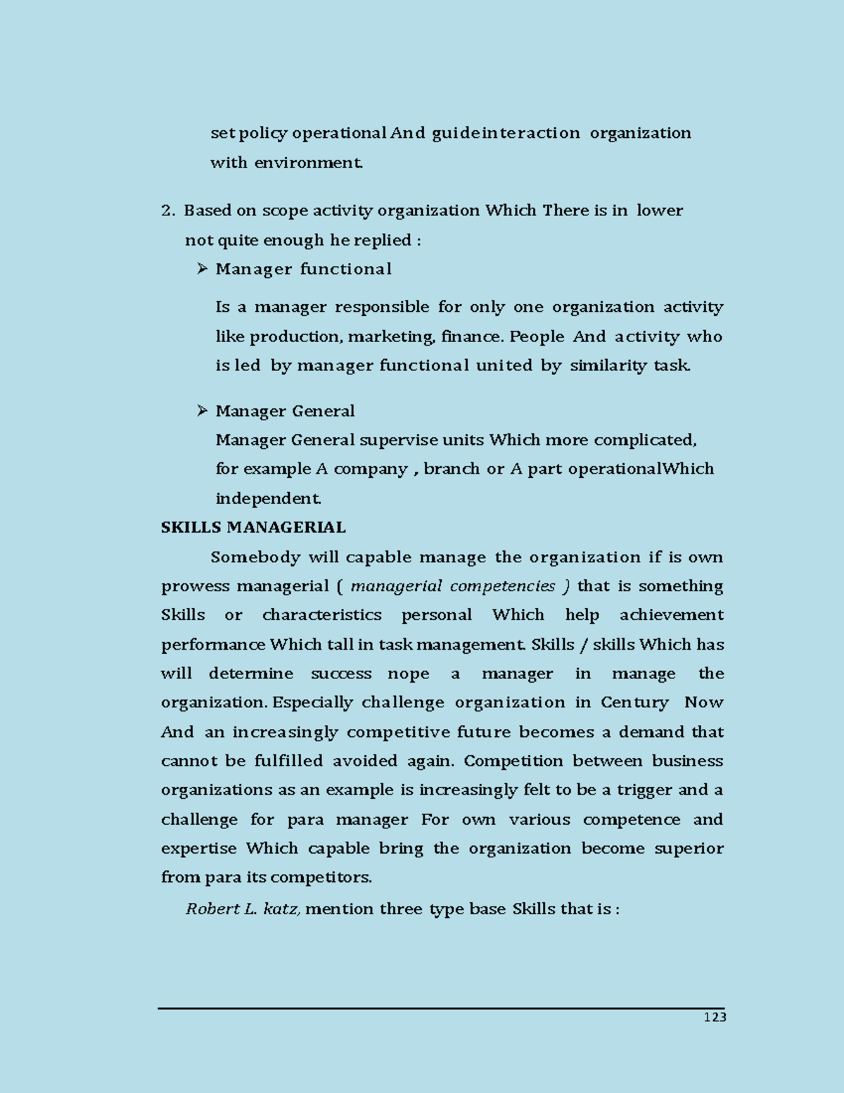 Business management theory-65 - 123 set policy operational And guide ...