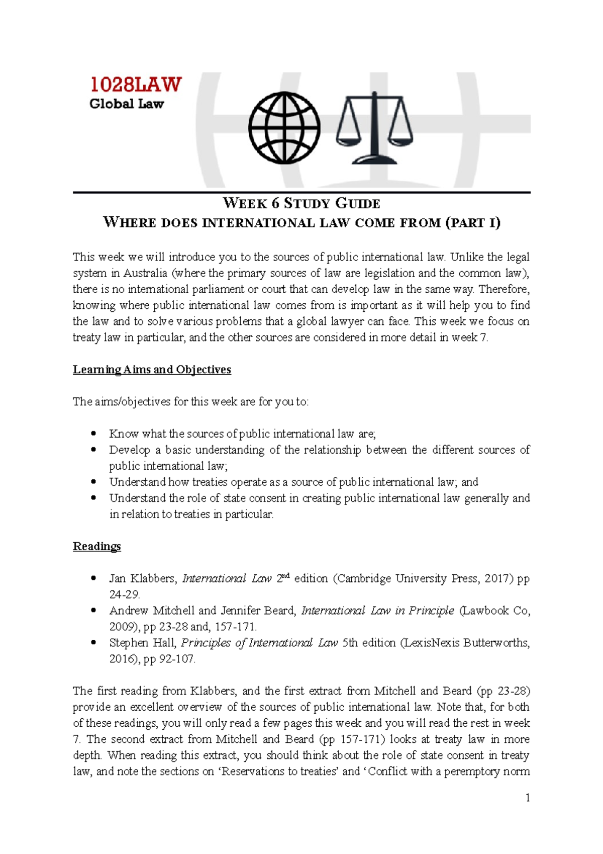 Week 6-Study Guide - lec notes - WEEK 6 STUDY GUIDE WHERE DOES ...