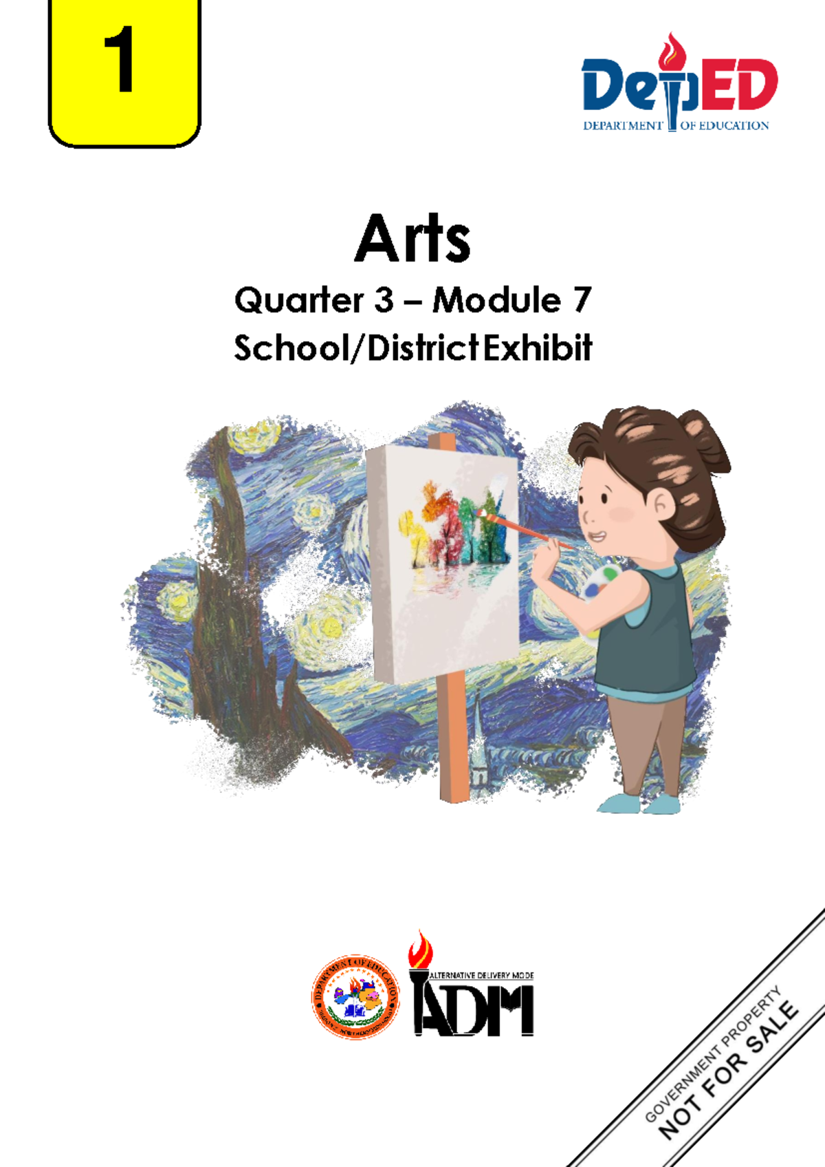 Mapeh 1 Arts Q3 Mod7 v2 - Learning materials for elementary pupils. It ...