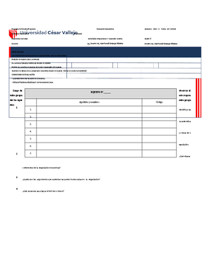 Examen PLC IV Nivel (Salida) 202201 - PRUEBA DE NIVEL DE LOGRO DE COMPETENCIAS DE FIN DE CARRERA ...