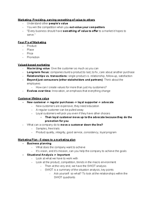 296 midterm cheat sheet Final - Functional, Psychological needs Perceived benefits/costs of ...