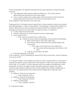 Assignement answers - good - Assignment Problems 1.) Implement a c ...