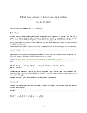 Lab Wk 3Template - lab 3 answer - STAT 33A Lab Workbook Wk Jiayu Shi ...