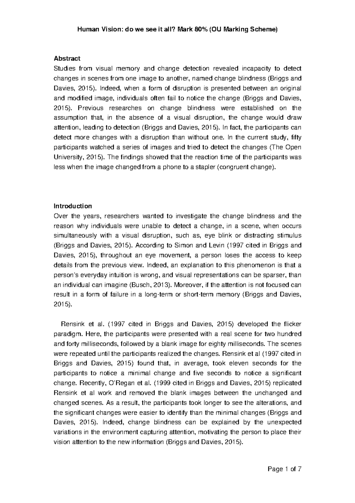 TMA02 Draft - TMA2 Research project - Human Vision: do we see it all ...