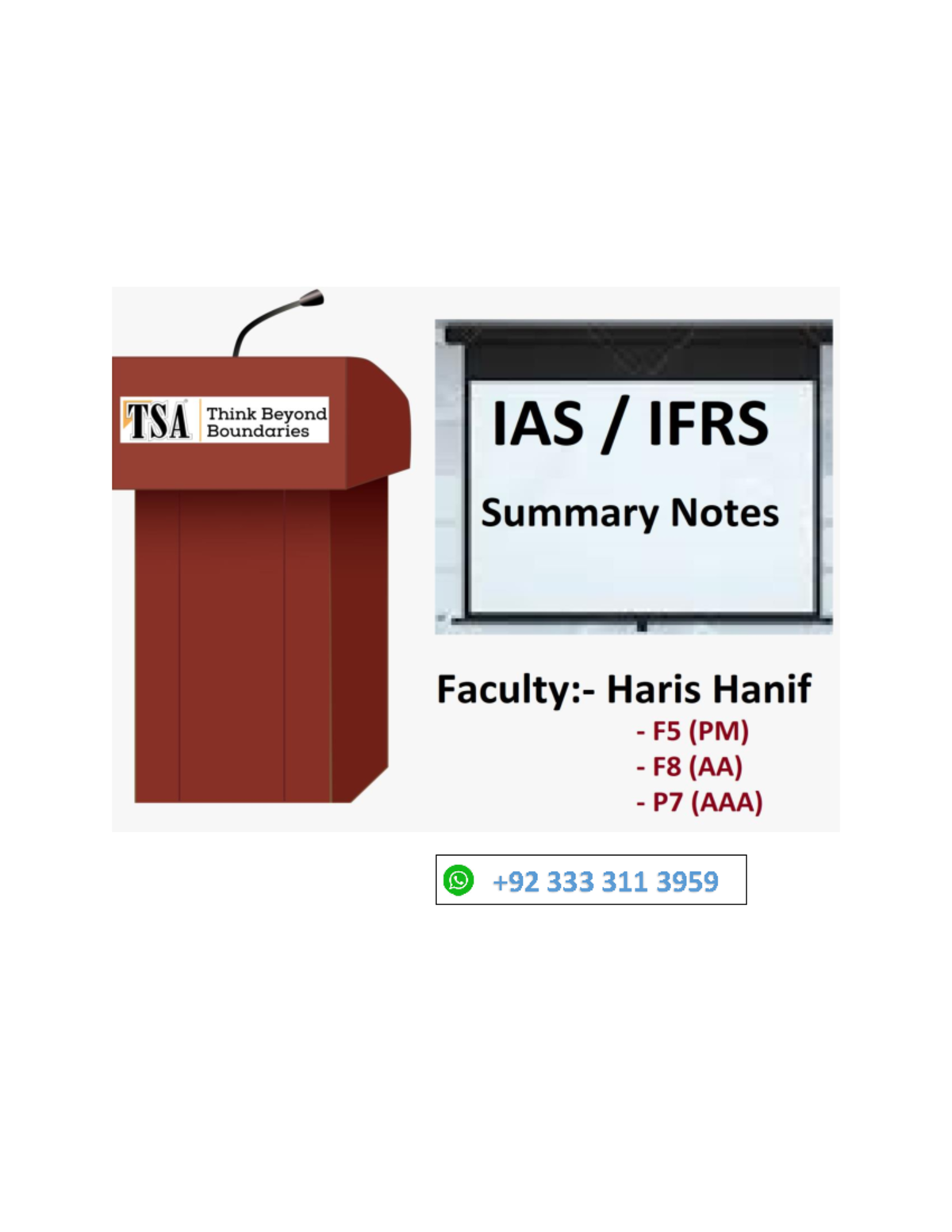 IAS IFRS Summary (HH) - +92 IAS / IFRS Summary Notes Relevant for:- SBR ...