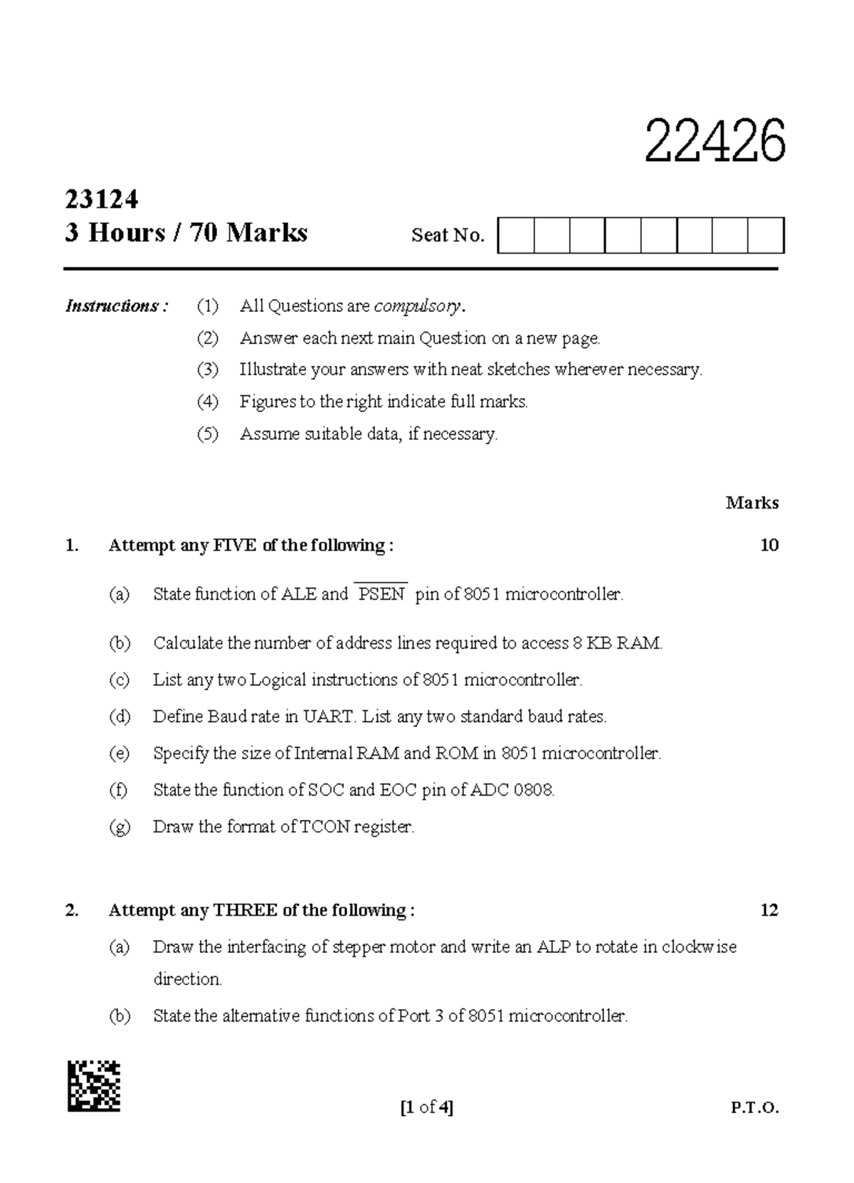 22426-2023-Winter-question-paper[Msbte study resources] - 22426 [1 of 4 ...