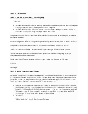 INHS 101 - INHS 101 - This article identifies how the social factors ...