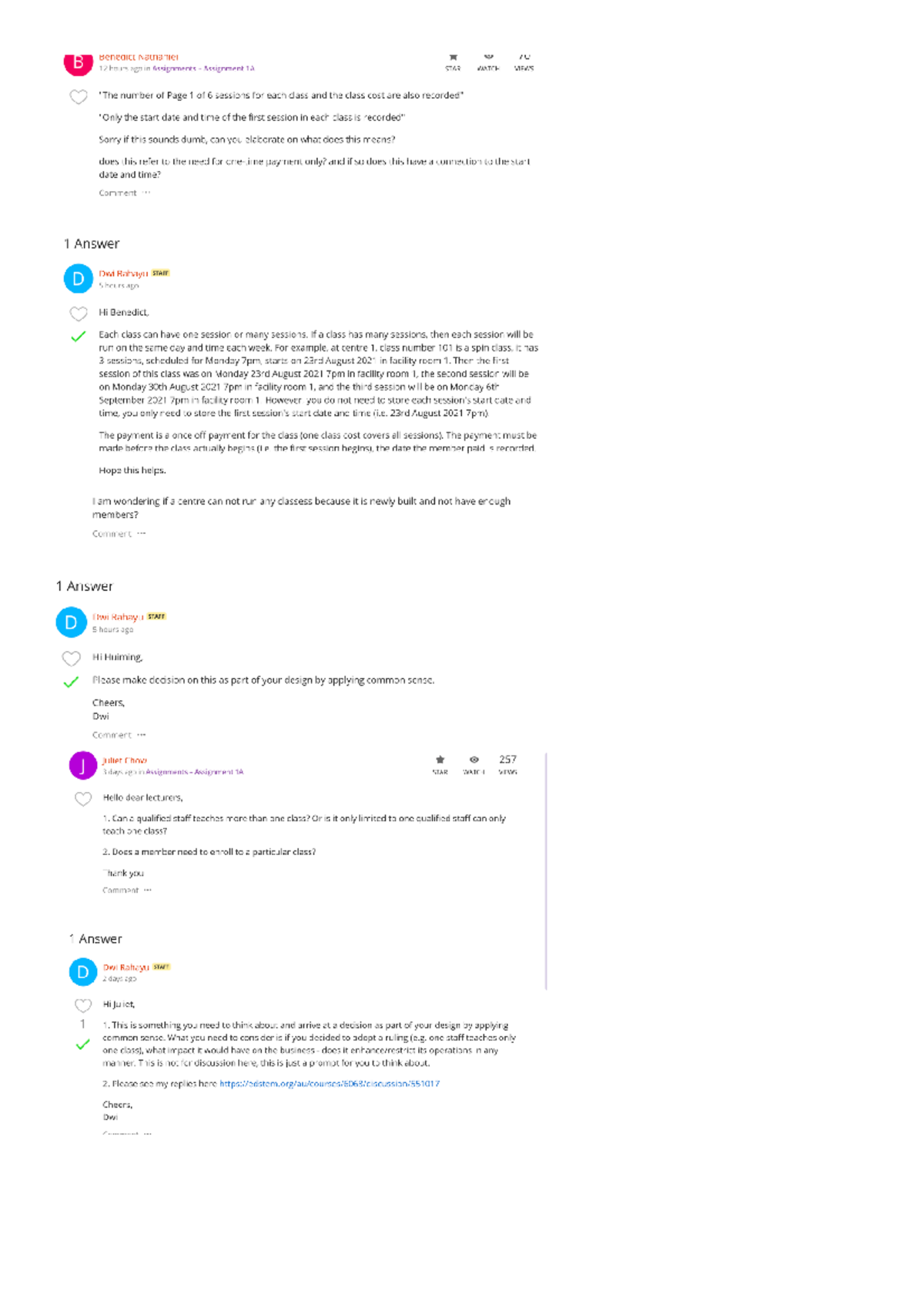 2094 ed discussions for assignment - FAQ - FIT2094 - Studocu