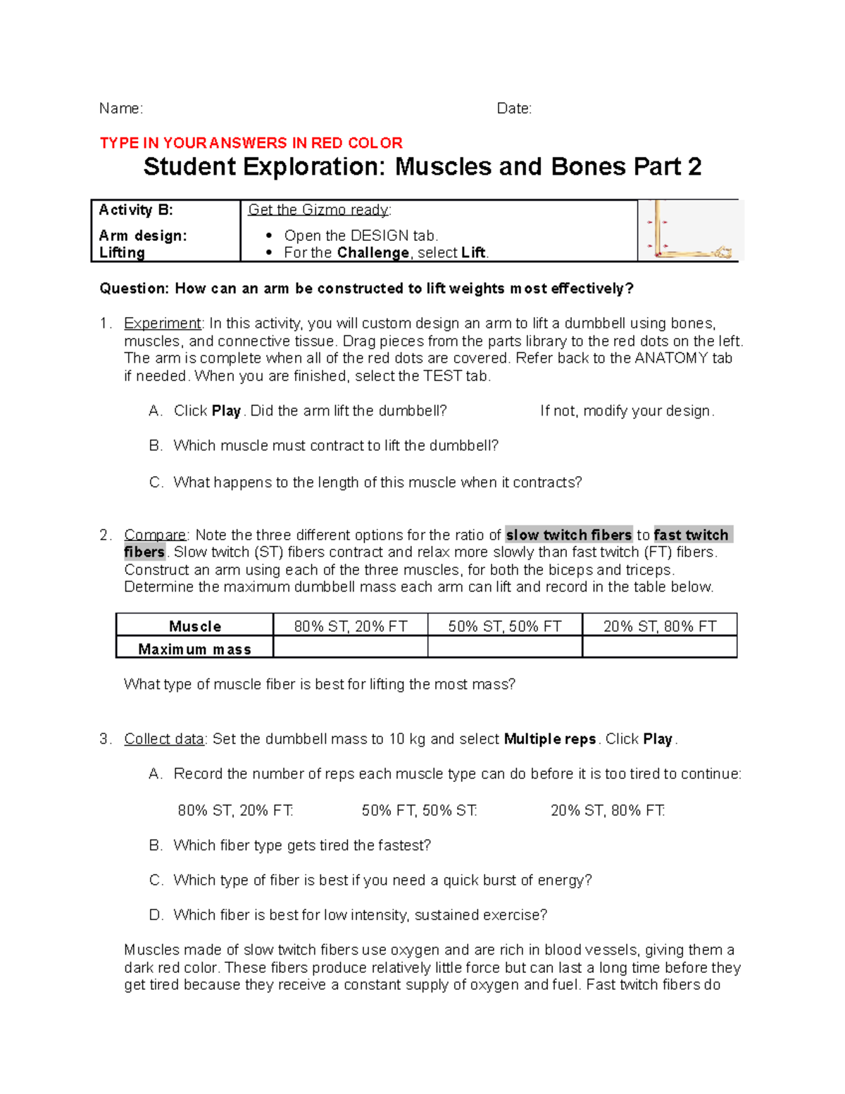 notes for science part 3 - Name: Date: TYPE IN YOUR ANSWERS IN RED ...
