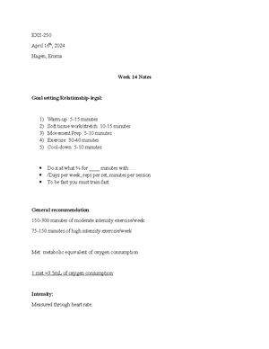 Lab 11 Combination Training - EXS-250L Lab 11: Combination Training ...