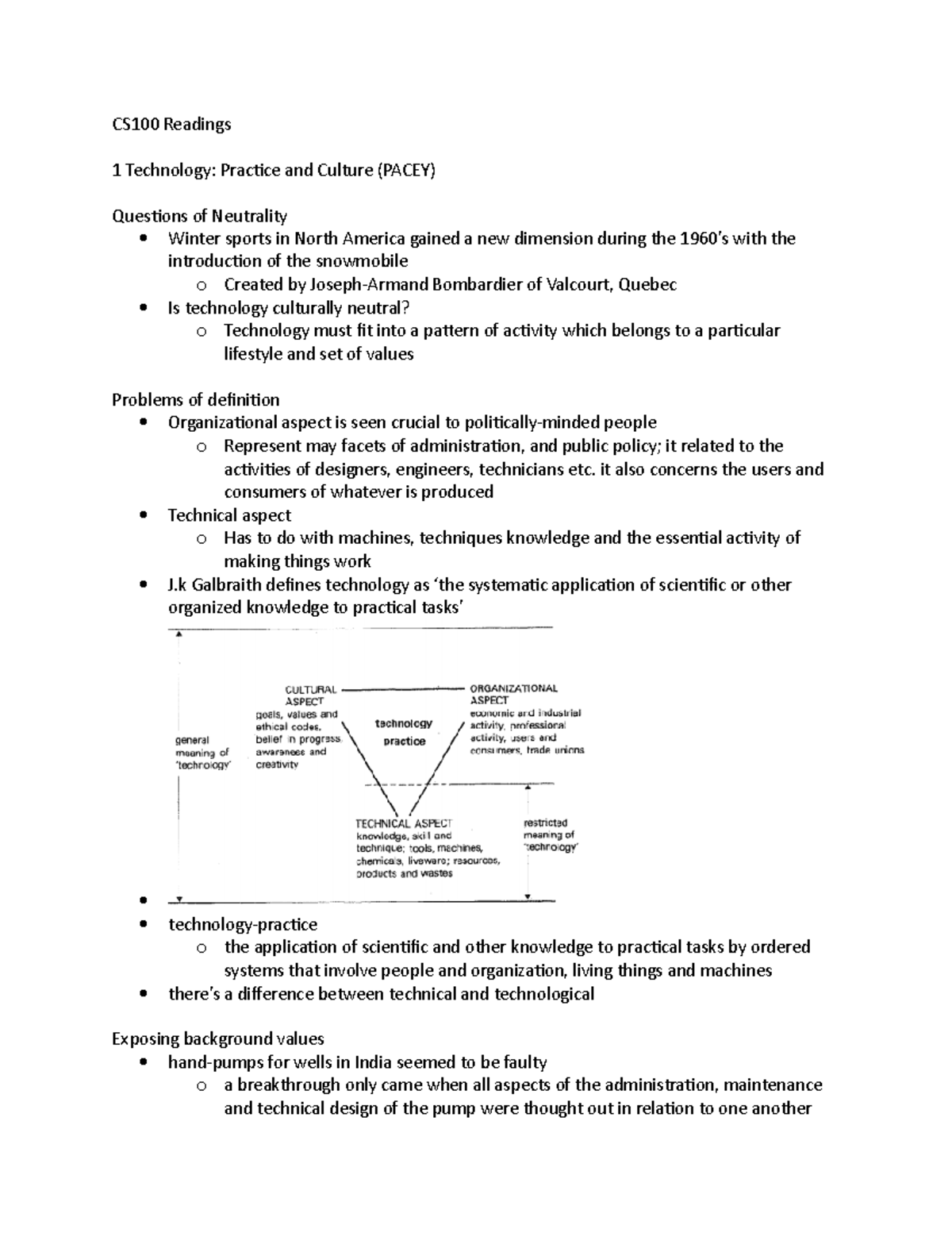CS100 Readings - Summary Communication in History, Technology, Culture, Society - CS100 Readings ...