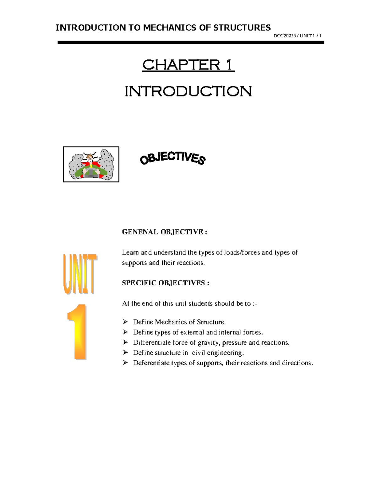 Chapter 1 - UNIT 1 - HIGHWAY - DCC20053 / UNIT 1 / 1 CHAPTER 1 ...