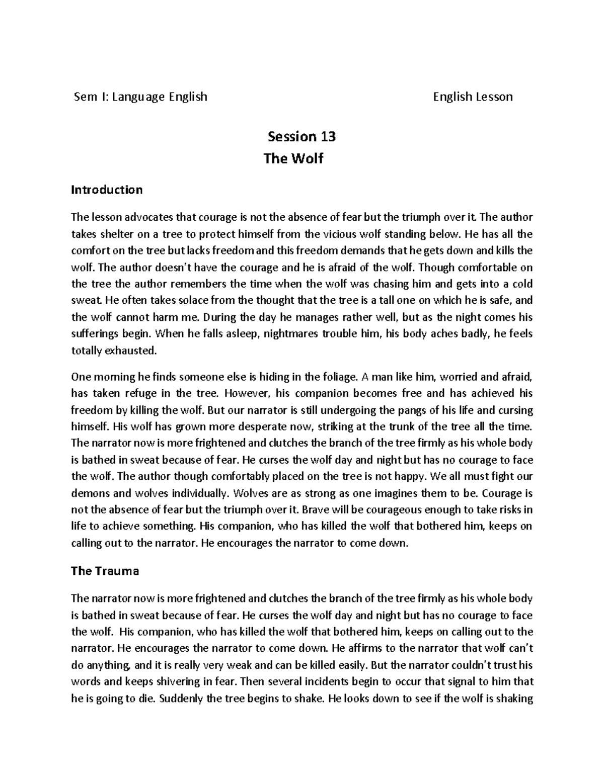 Ibsceng 7 - IT IS HELPFULL - Sem I: Language English English Lesson ...